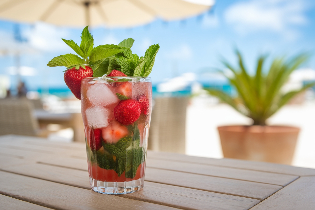 Recette Mojito Fraise - Cocktail.fr