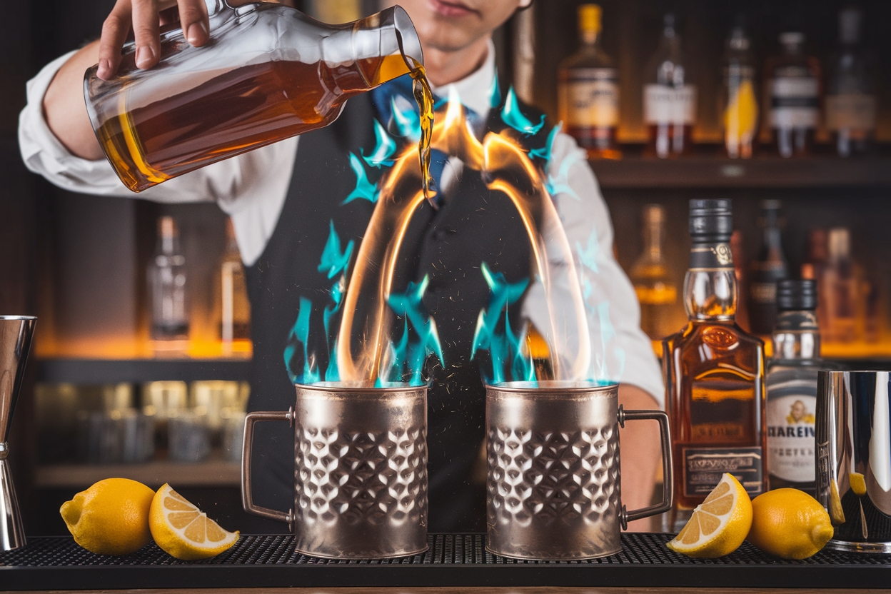 Recette Blue Blazer - Cocktail.fr