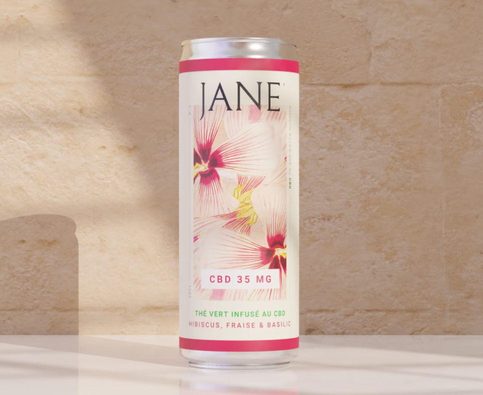 JANE : Boissons florales, végétales et naturelles au CBD - Cocktail.fr