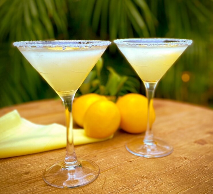 Lemon Drop - vodka, jus de citron et sirop de sucre